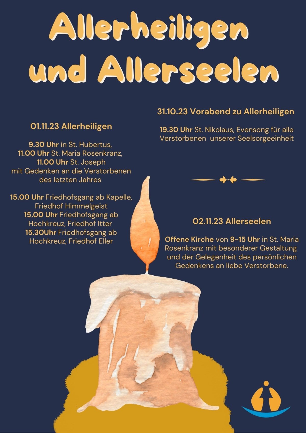 Düsseldorfer Rheinbogen | Allerheiligen und Allerseelen im Rheinbogen 2023